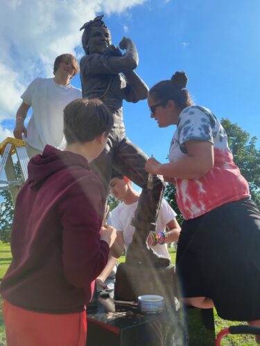 Mountain School residents help preserve Rosie statue | News, Sports ...
